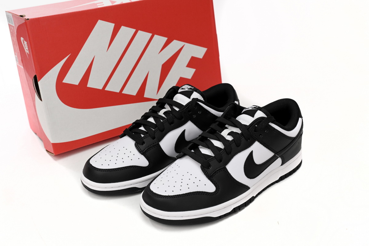 Nike Dunk Low Black White Panda DD1391-100 - Stylish and Classic Sneakers