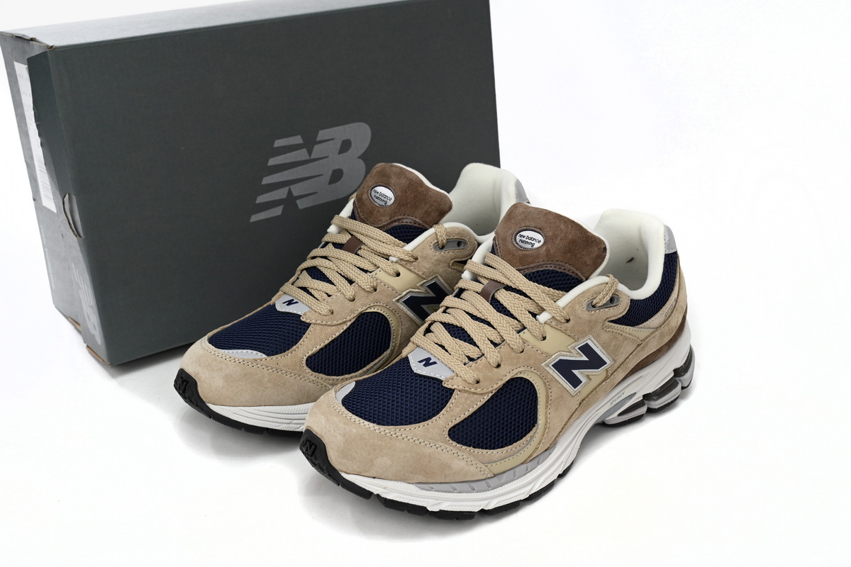New Balance 2002R Beige Navy Blue ML2002R5 - Stylish and Comfortable ...